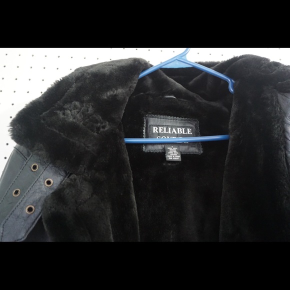 Reliable Source | Jackets & Coats | Reliable Source Furlined 0 Leather ...
